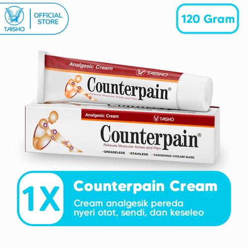 Jual Counterpain Cream 120 Gr - Pereda Nyeri Otot - Jakarta Timur ...