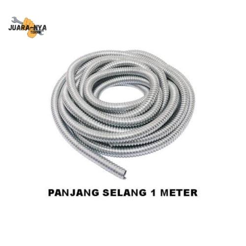 Jual Selang Fleksibel Gas Lpg 1 meter / Selongsong Pelindung Selang Gas ...