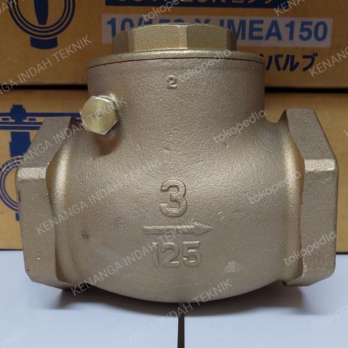 Jual Check Valve Kitz 3" Inch Kuningan / Swing check valve Brass Kitz ...