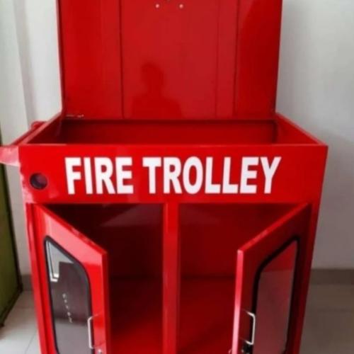 Jual FIRE TROLLEY / TROLLEY APAR 100 X 90 X 60 CM - Jakarta Barat ...