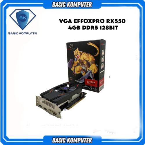 Jual VGA EFFOXPRO RX550 4GB DDR5 128BIT - Jakarta Pusat - BASIC ...