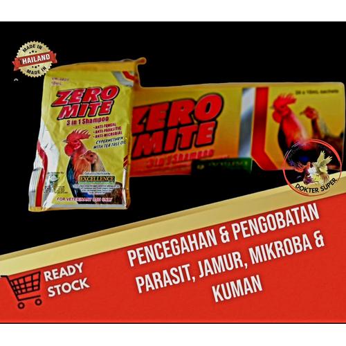 Jual ZERO MITE SHAMPOO Ayam aduan 10ml ( 1 sachet) - Kota Surabaya ...