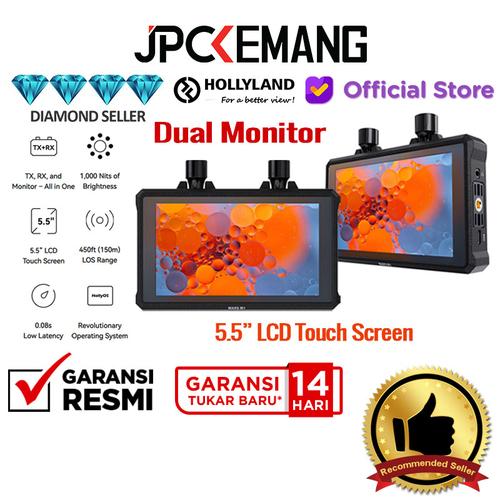 Promo Hollyland Mars M1 Enhanced Dual Monitor Wireless Transceiving M1 ...
