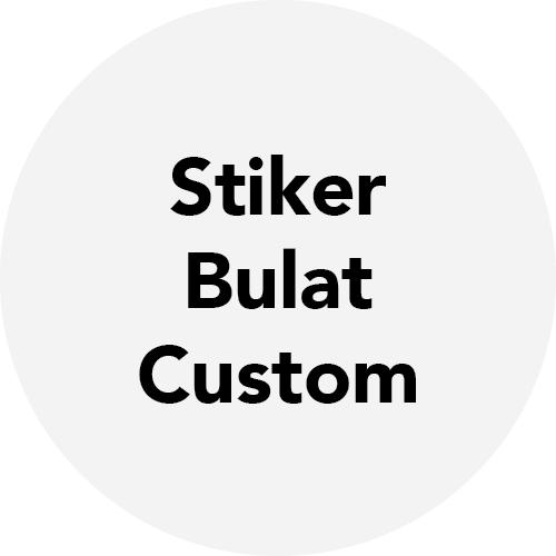 Jual Stiker Bulat Custom - 3,5 x 3,5 cm, KERTAS HVSMATTE - Kota ...
