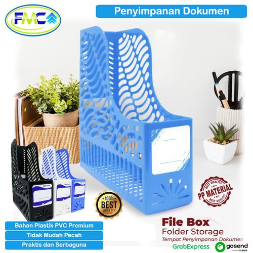 Jual Box File Plastik tempat Penyimpanan Storage Dokumen Kantor ...