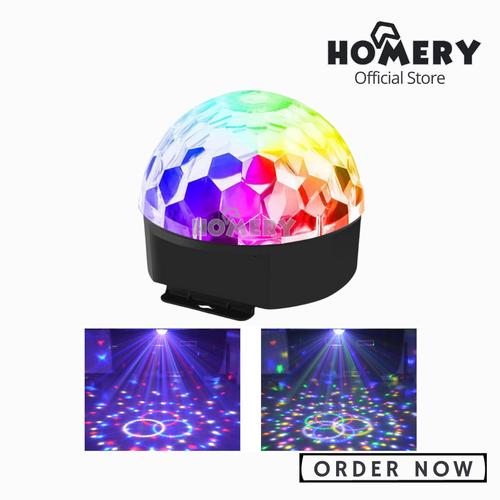 Jual Lampu Disco Putar Proyektor Sensor Suara LED RGB 20W 240 V Full ...