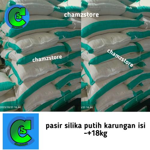 Promo Pasir silika putih karungan aquascape - 1 - Jakarta Timur - chamz Store | Tokopedia