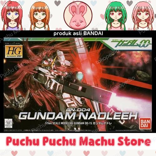 Jual HG HG00 1/144 GUNDAM NADLEEH (asli BANDAI) Model Kit series 00 Gundam - Kab. Tangerang ...