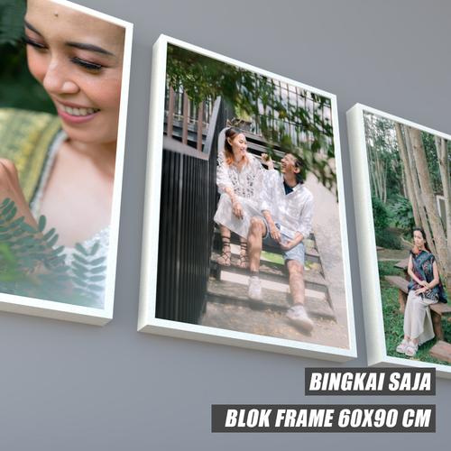 Jual Bingkai photo blok block ukuran 24R 60x80 60x90 cm A0 - Jakarta ...
