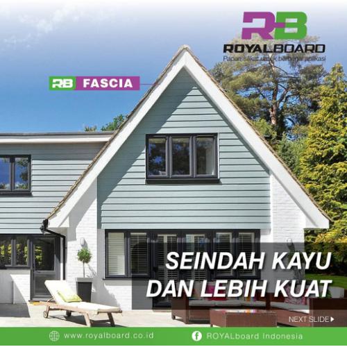 Jual RoyalBoard Fascia teak C/CG Papan Lisplang papan semen Polos ...