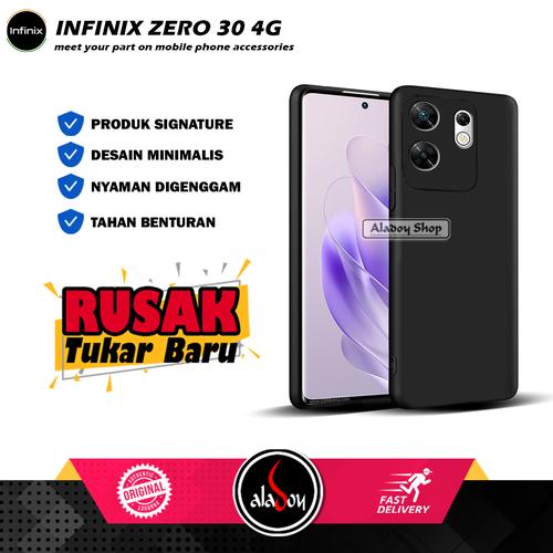 Jual Case Infinix ZÉRO 30 4G / 5G Ultra Slim Black Matte Premium ...