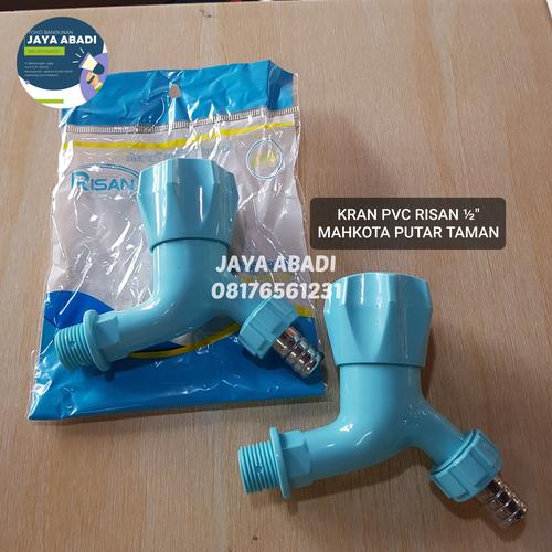 Jual KRAN KERAN PVC PLASTIK PUTAR MAHKOTA TAMAN ½" RISAN - Jakarta ...