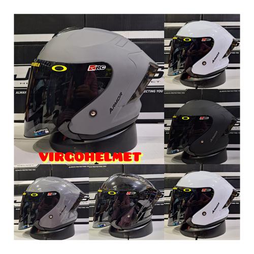 Jual Helm JS ARMOR SOLID SERIES PAKET GANTENG SNI - blackdoff, M - Kab ...