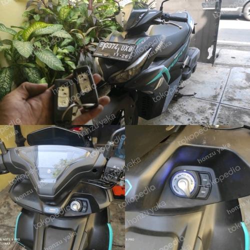Jual keyless yamaha aerox ori pakai modul dan remot pcx ori - Kab ...