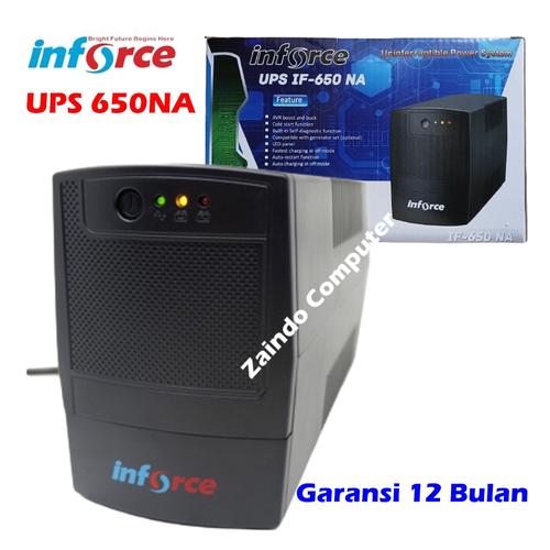 Jual UPS INFORCE 650NA DILENGKAPI AVR IF 650 NA, UPS 650NA INFORCE PLUS ...