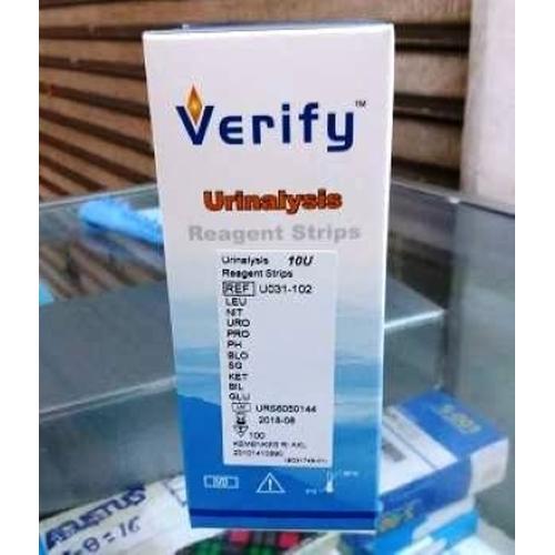 Jual Verify Urinalysis Reagent Strip 10 Parameter / Tes Urine Verify ...
