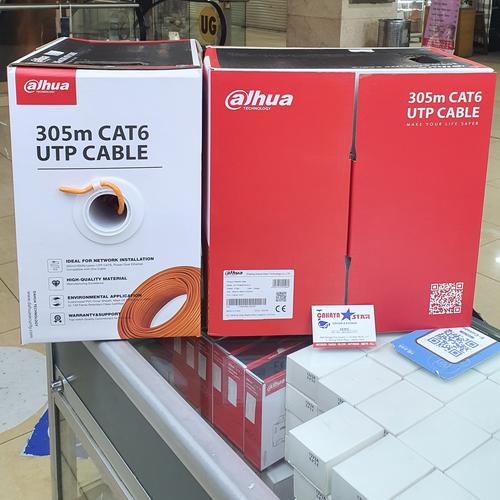 Jual KABEL DAHUA CAT6 / CABLE DATA CAT6 DAHUA 100METER Original 100% ...