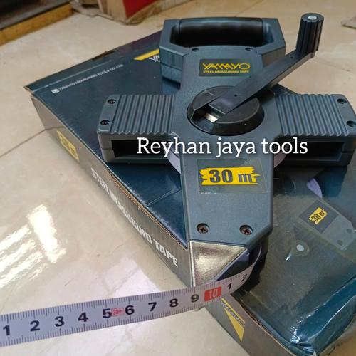 Jual Yamayo meteran stainles steel 30 meter 50 meter 100 meter Meteran ...