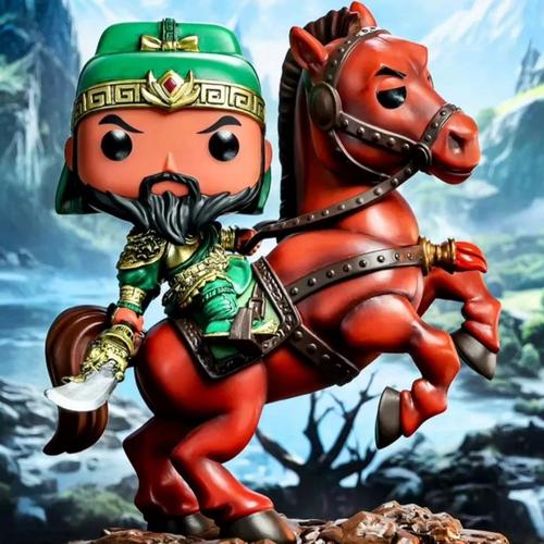Jual ORIGINAL Funko Pop Asia Three Kingdoms Guan Yu on Chi Tu Horse ...