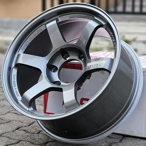 Jual velg ring 18 TE37 PROGRESSIVE velg mobil r18 hardtop fortuner hilux - Jakarta Selatan ...