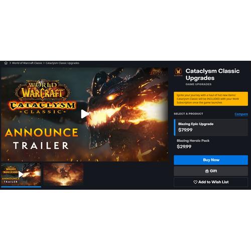 Jual World of Warcraft Classic: Cataclysm - Heroic - Kota Balikpapan ...