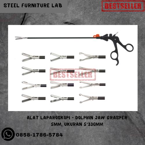 Jual Alat Laparoskopi - Dolphin Jaw Grasper 5mm, Ukuran 5*330mm ...