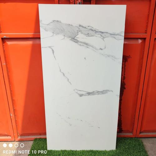 Jual roman granit 120x60 motif matte stone marmer carara white - Kab ...