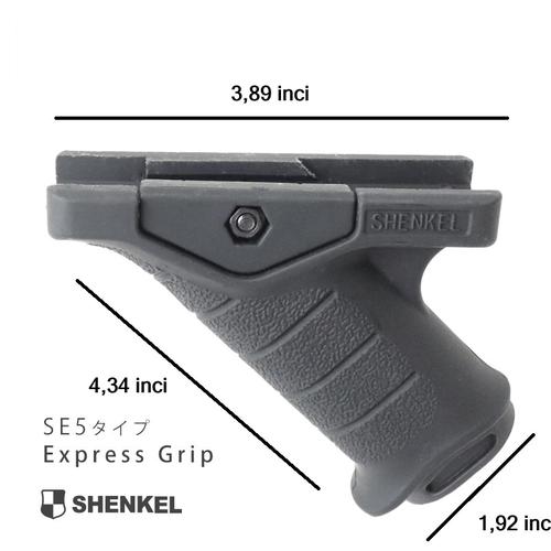 Jual Tactical Shenkel Express ForeGrip For RIS Rail - Hitam - Jakarta Barat - robbox | Tokopedia