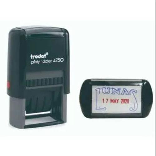 Jual Trodat 4750 Stempel Tanggal + LUNAS Trodat 4750 - Jakarta Timur - officemart | Tokopedia