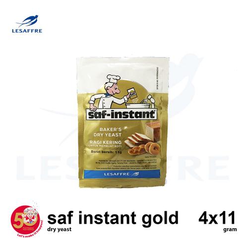 Jual SAF INSTANT GOLD DISPLAY Ragi Kering Instant isi 4 sachet x 11 ...