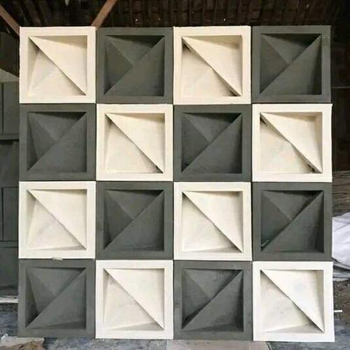 Jual roster beton roster minimalis lubang angin motif seperti layang ...