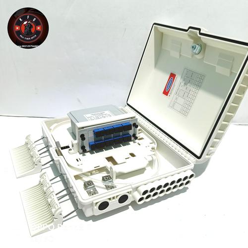 Jual odp 16core lengkap Spliter box 1:16 / ODP 16 CORE DOBEL LOCK ...