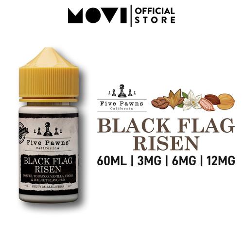 Jual FIVE PAWNS BLACK FLAG RISEN LIQUID US VAPOR VAPE - 12MG CK22 ...