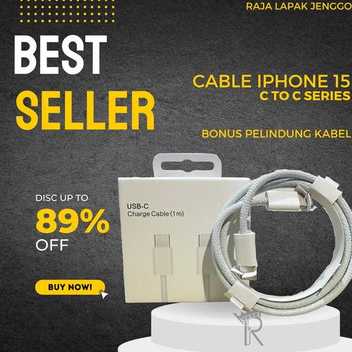 Jual Kabel iPhone 15 | Pro | Promax Cable Data Type C to C Fast ...