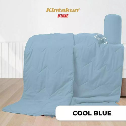 Jual KINTAKUN DLUXE SUMMER BLANKET SELIMUT KOREA 150X200 COOL BLUE ...