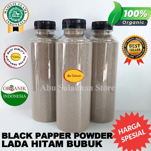Jual Baru! Lada Hitam Bubuk Kemasan Botol / Lada Hitam Bubuk Bottle ...