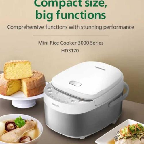 Jual Philips Magic Com Digital HD3170 HD 3170 0.85L 8 Menu PROMO - Kota ...