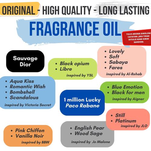 Jual Bibit Parfum Badan /Fine Fragrance Murni Ukuran 5ml,100ml,1L - 5 ...