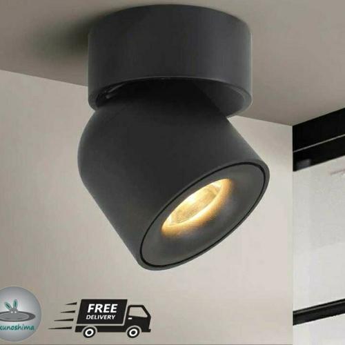 Jual LED Spotlight 360 Rotation Lampu Dinding Sorot Minimalis 7W 3000K ...