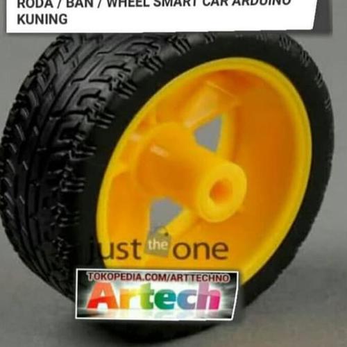 Jual HK RODA untuk motor DC gearbox / BAN / WHEEL / TIRE SMART CAR ...