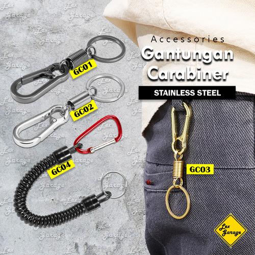Promo Carabiner Karabiner Mini Kecil Keychain Gantungan Kunci Tali ...