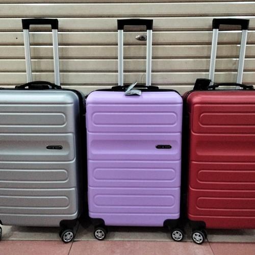 Jual KOPER FIBER ABS 20 INCH DAN 24 INCH POLO EAST ANTI PECAH - Abu-abu ...