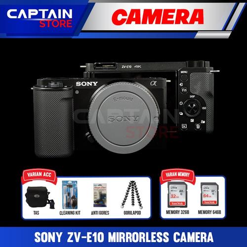 Promo Sony ZV-E10 Mirrorless Camera - Sony ZV-E10 Body Only - PAKET A ...
