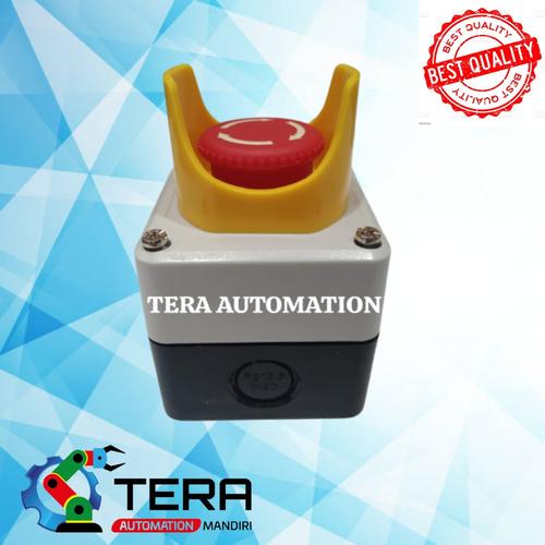 Jual Push button Emergency Stop Lift kotak kontrol dengan penutup READY ...