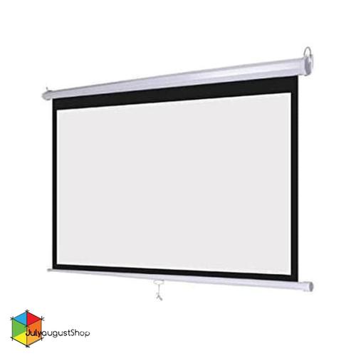 Promo Screen Proyektor Wall 150" / Layar Projector Gantung 150 inch - 4 ...