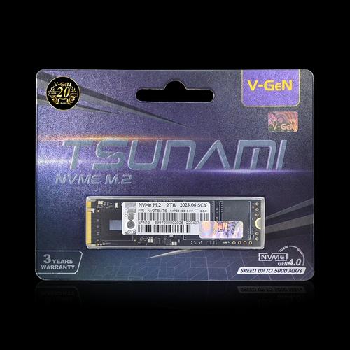 Jual SSD V-GeN Tsunami M.2 NVMe PCle Gen 4.0x4 - NON HEATSINK - 2TB ...