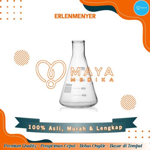 Jual Erlenmenyer Iwaki 25Cc - 200Cc - 25Cc - Kota Palu - Maya Medika ...