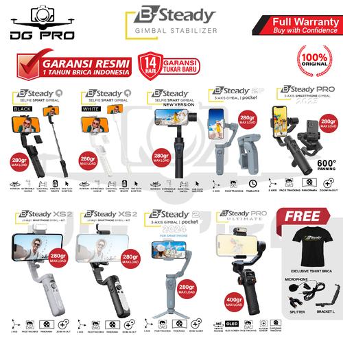 Jual Brica B-Steady Bsteady 3-Axis Gimbal Stabilizer (moza,zhiyun,mobile 2) - STEADY eQ, PAKET ...
