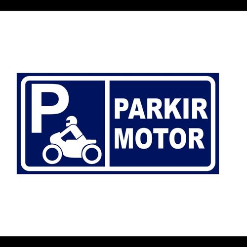 Jual STIKER SIGN 15X30 CM TEMPAT PARKIR MOTOR RAMBU K3 SAFETY LABEL ...