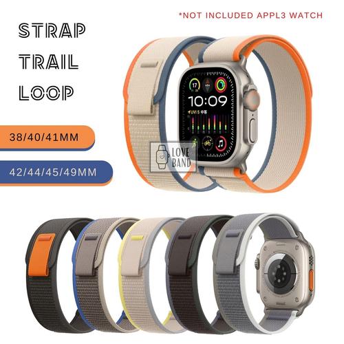 Jual Strap Apple Watch 40mm 44mm / SE 6 5 4 - TRAIL Loop Nylon Tali ...